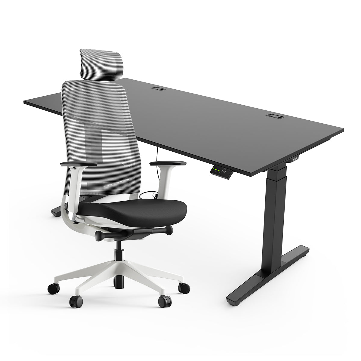 Expert Set: Verstellbarer Schreibtisch & Bürostuhl | YAASA
